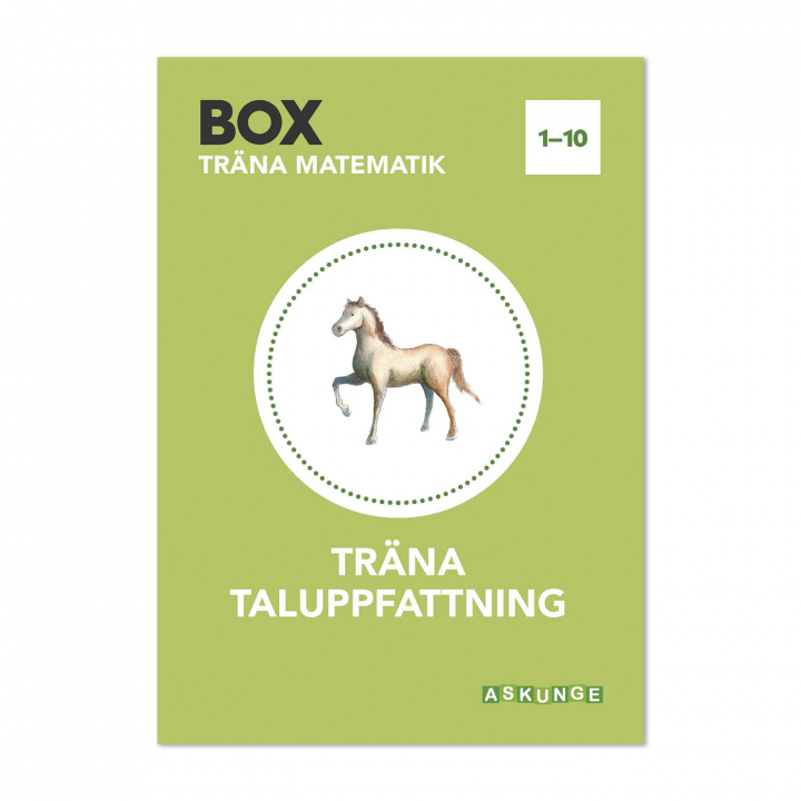 Mattebok BOX, Träna Taluppfattning 1-10